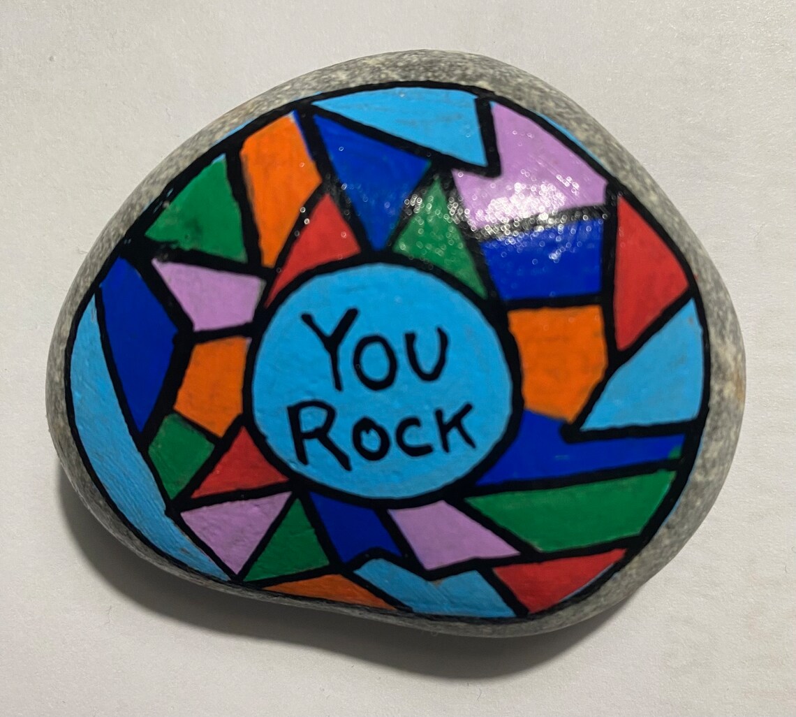 You Rock Rocks / Rock Star / Thank You Gift /staff Appreciation Rocks ...
