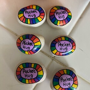 Pocket Hug Small Rock, Mother's Day, Love, Special Gift - Etsy
