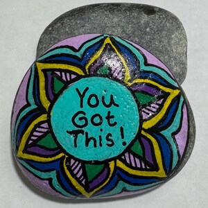 Mental Health Wellness Rock - Etsy