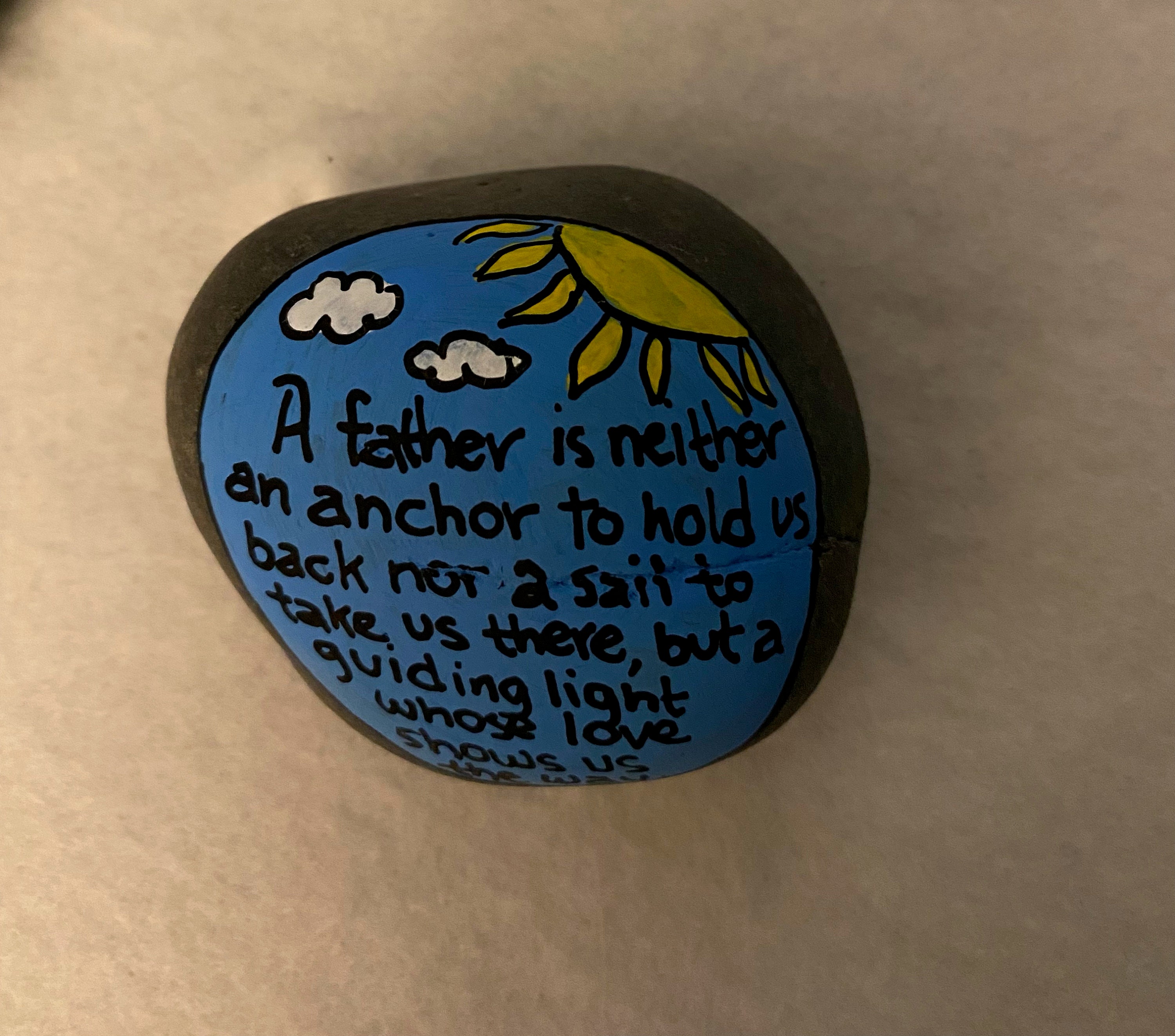 Dad Rocks / Rocks for Dad / Unique / Gift / Celebration / Pops - Etsy