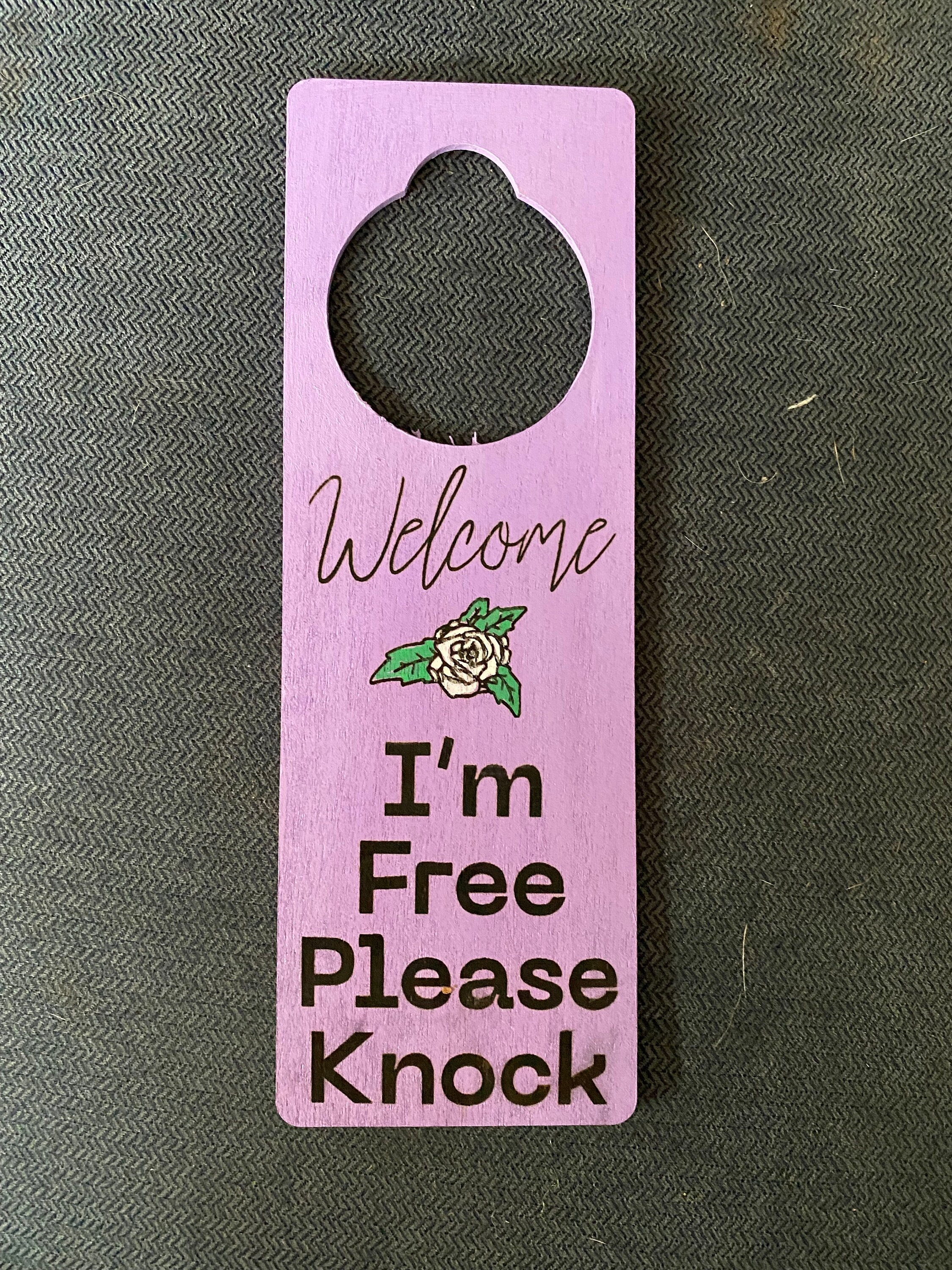 Therapist Door Hanger in Session Door Hanger Therapy Unique - Etsy