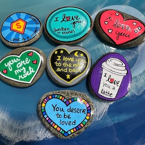 Love Rocks, Valentine's Day, Mother's Day, Special Gift - Etsy