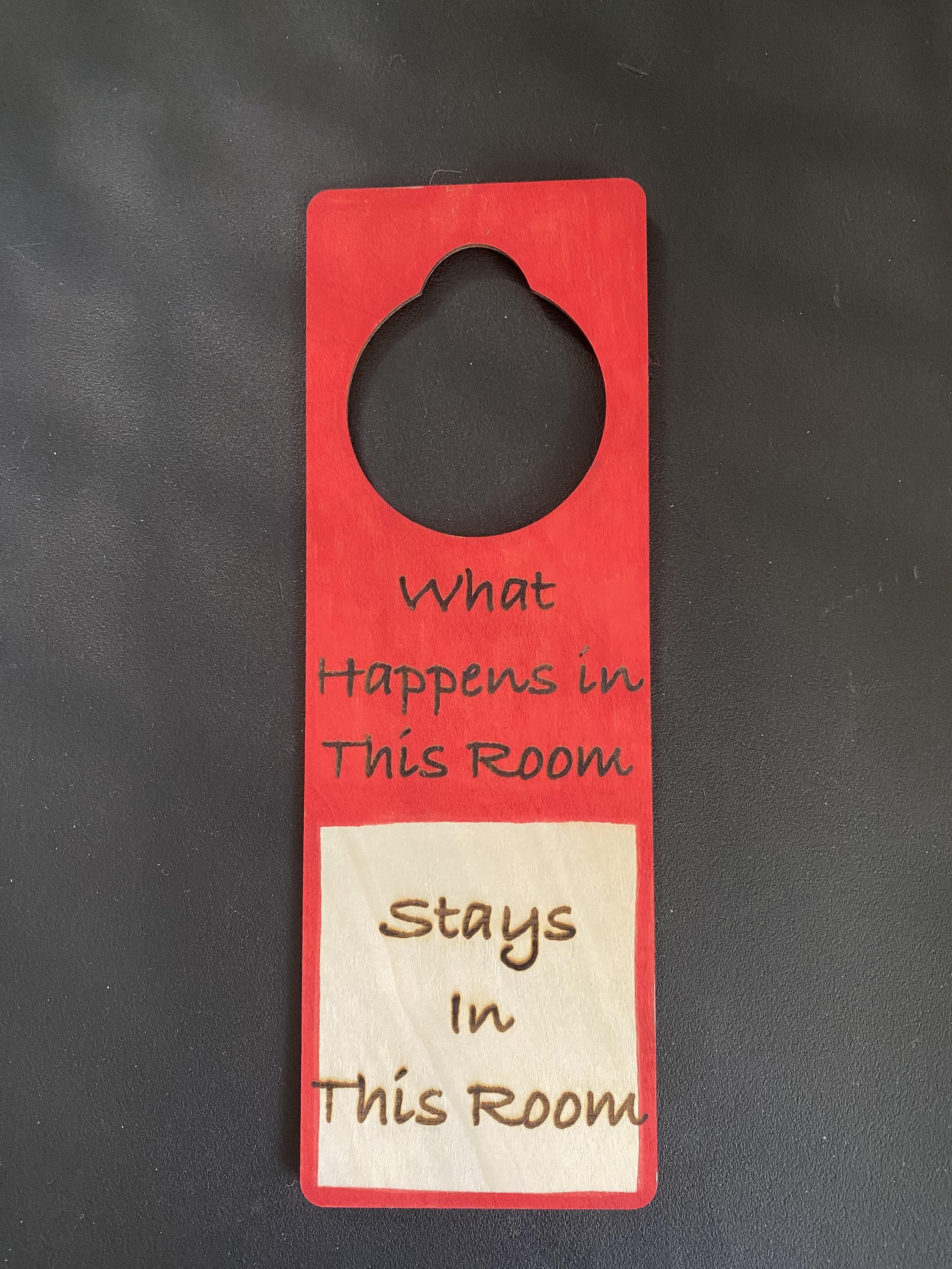 Funny Door Sign Door Knob Hanger Sign Custom Made Door | Etsy