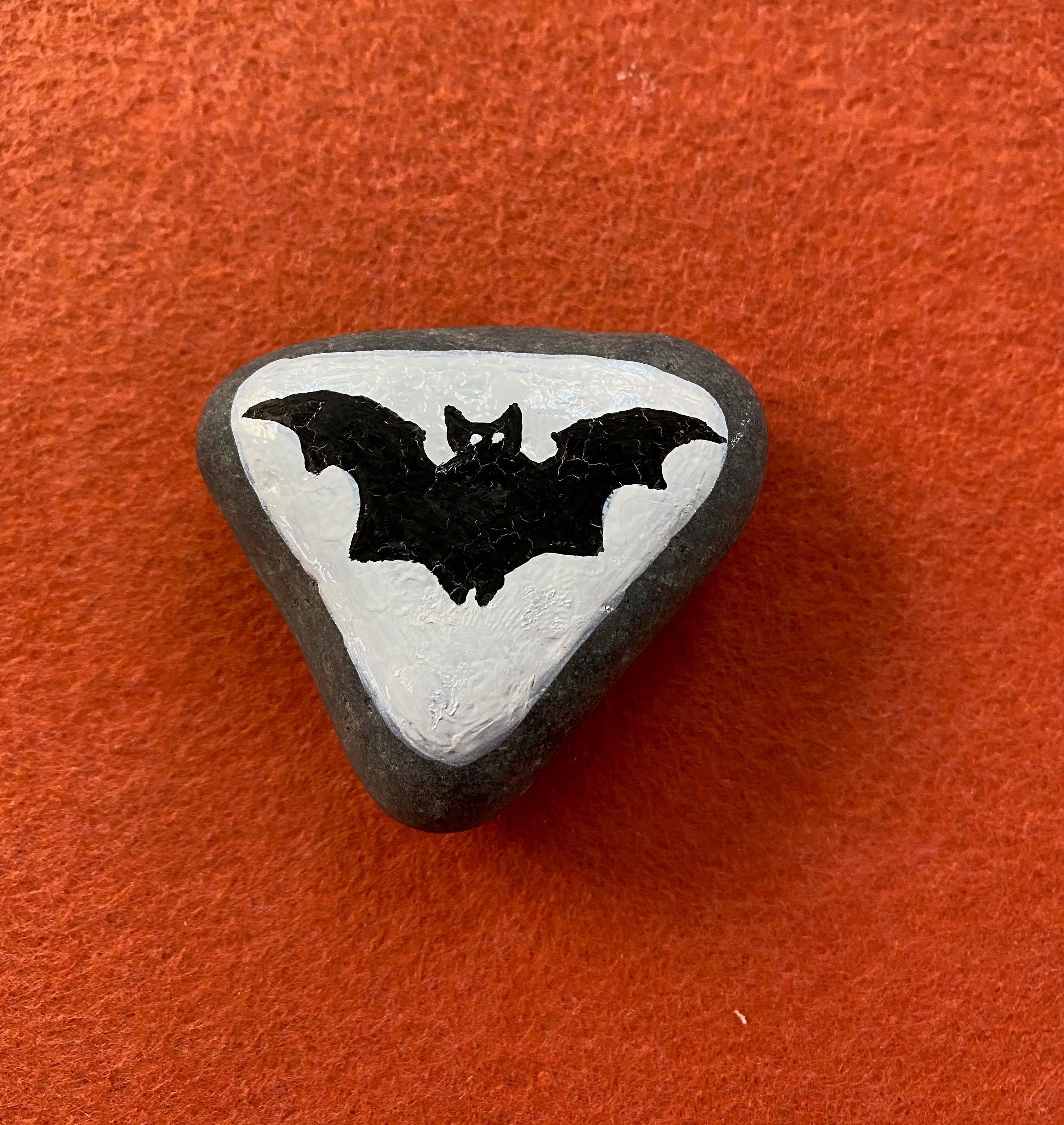 Halloween Rocks / Holiday / Gift / Whimsical Rock / Hand Painted Rocks ...