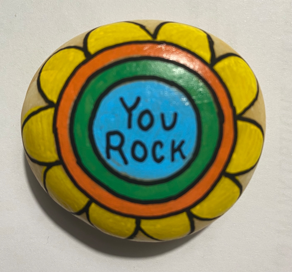 You Rock Rocks / Rock Star / Thank You Gift /staff Appreciation Rocks ...