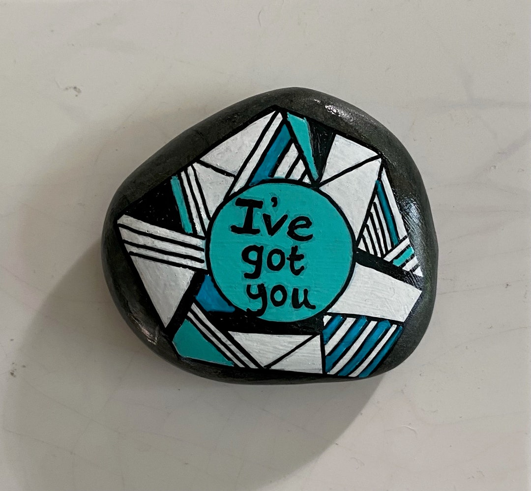 I’ve Got You Rock, BFF Gift, Friendship Gift, Best Friend Gift, River ...