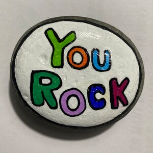 You Rock Rocks / Rock Star / Thank You Gift /staff Appreciation Rocks ...