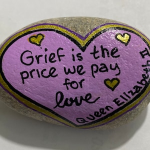 Grief and Loss Rocks/ Remembrance Rocks/grief Rocks/ Sympathy Rocks ...