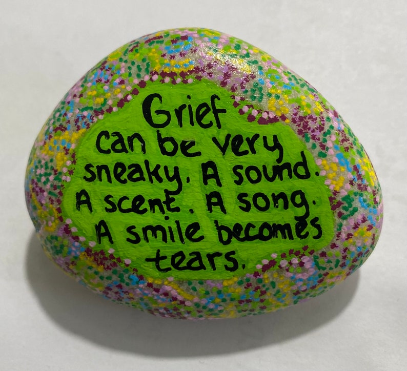 Grief and Loss Rocks/ Remembrance Rocks/grief Rocks/ Sympathy Rocks ...