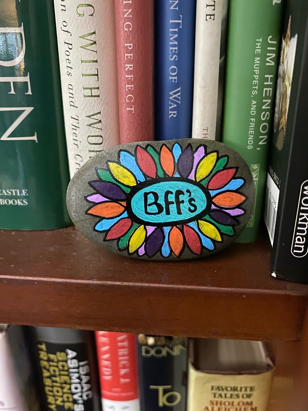 Best Friend Colorful Rock, BFF, Friendship Gift, Best Friend Gift ...