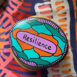 Mental Health Wellness Rock - Etsy
