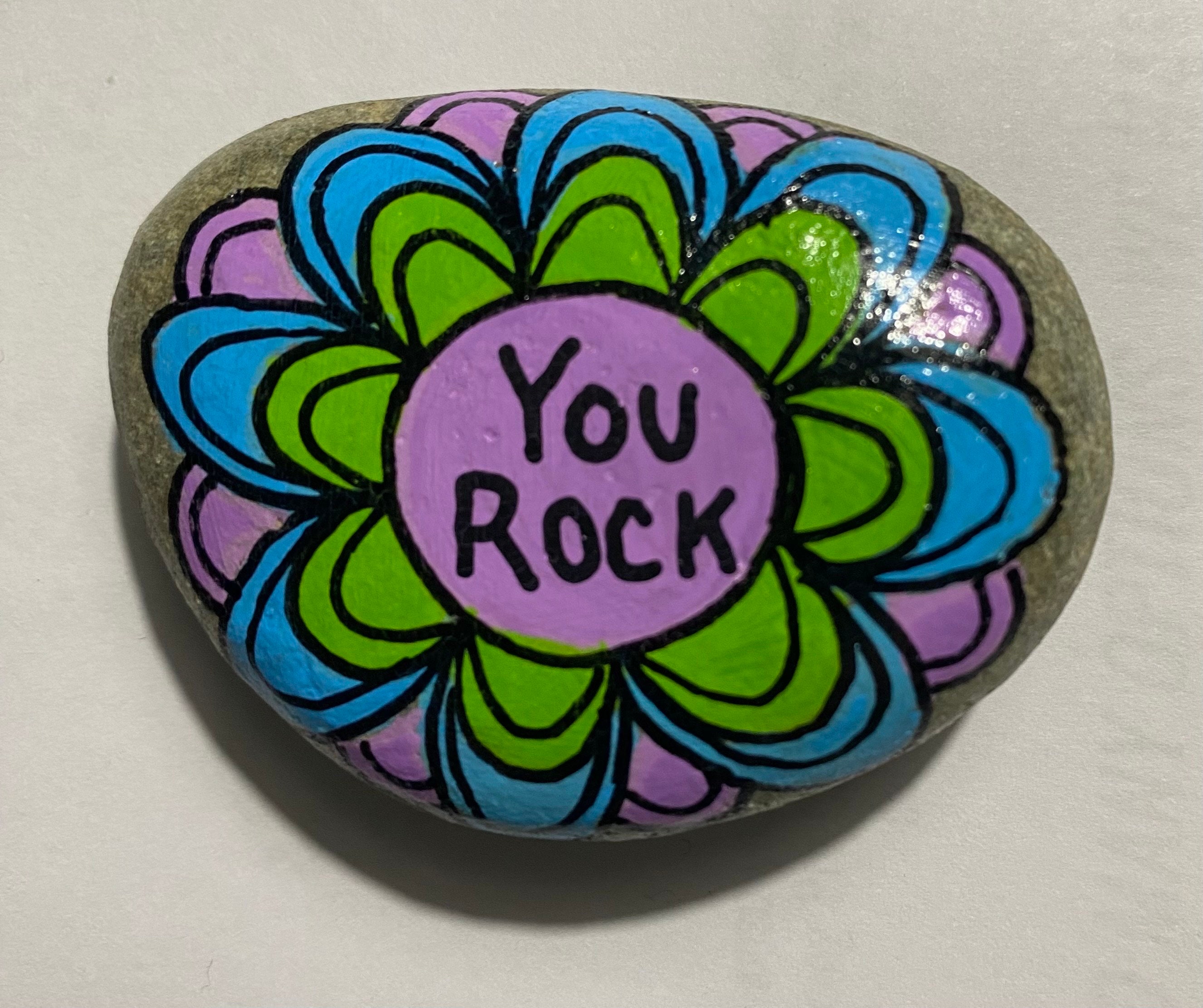 You Rock Rocks / Rock Star / Thank You Gift /staff Appreciation Rocks ...