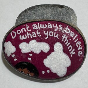 Mental Health Wellness Rock - Etsy