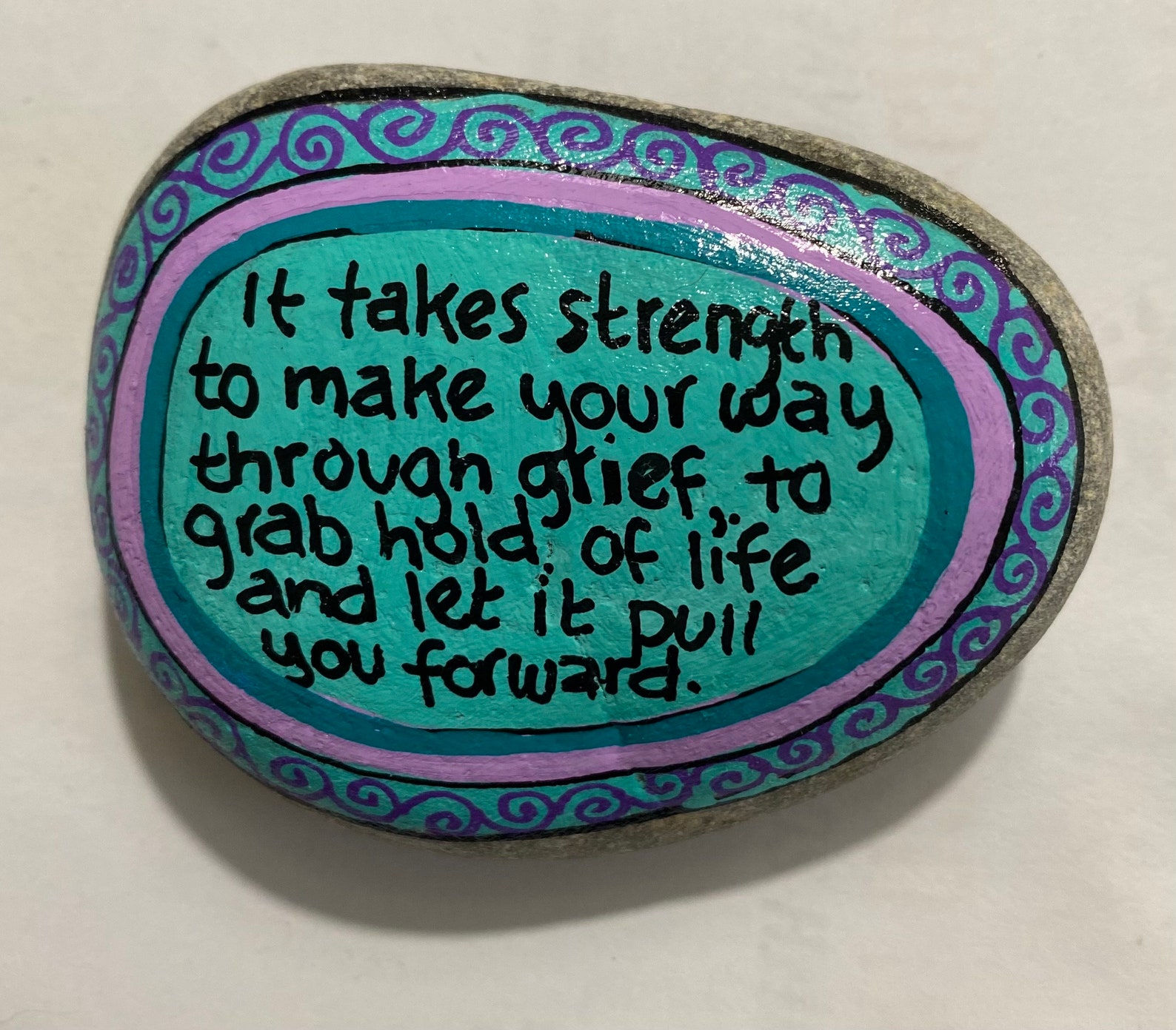 Grief and Loss Rocks/ Remembrance Rocks/grief Rocks/ Sympathy Rocks ...