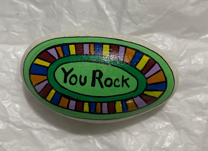 You Rock Rocks / Rock Star / Thank You Gift / Sentimental - Etsy