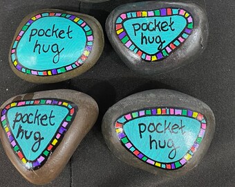 Pocket Hug Rock - Etsy