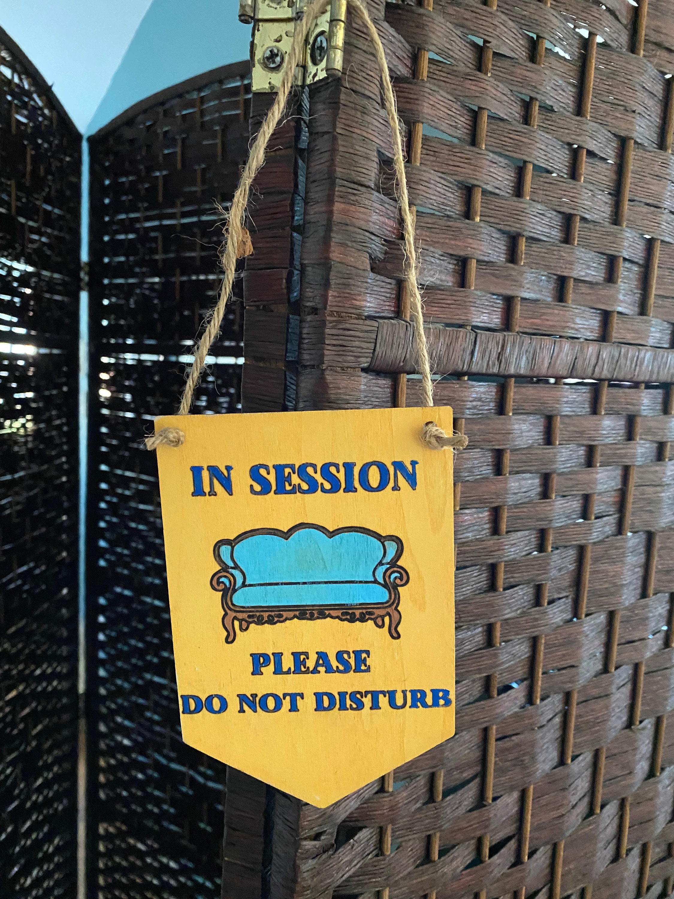 In Session Sign Psychologist Sign Welcome Sign Psychology - Etsy