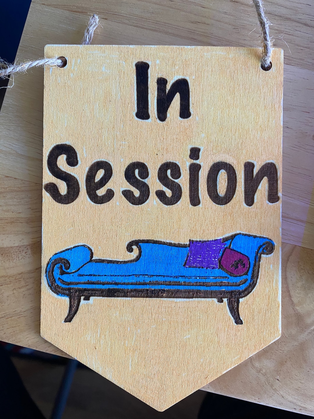In Session Door Sign, Welcome Door Sign, Double Sided Door Sign ...