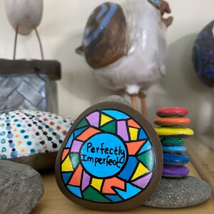 Mental Health Wellness Rock - Etsy