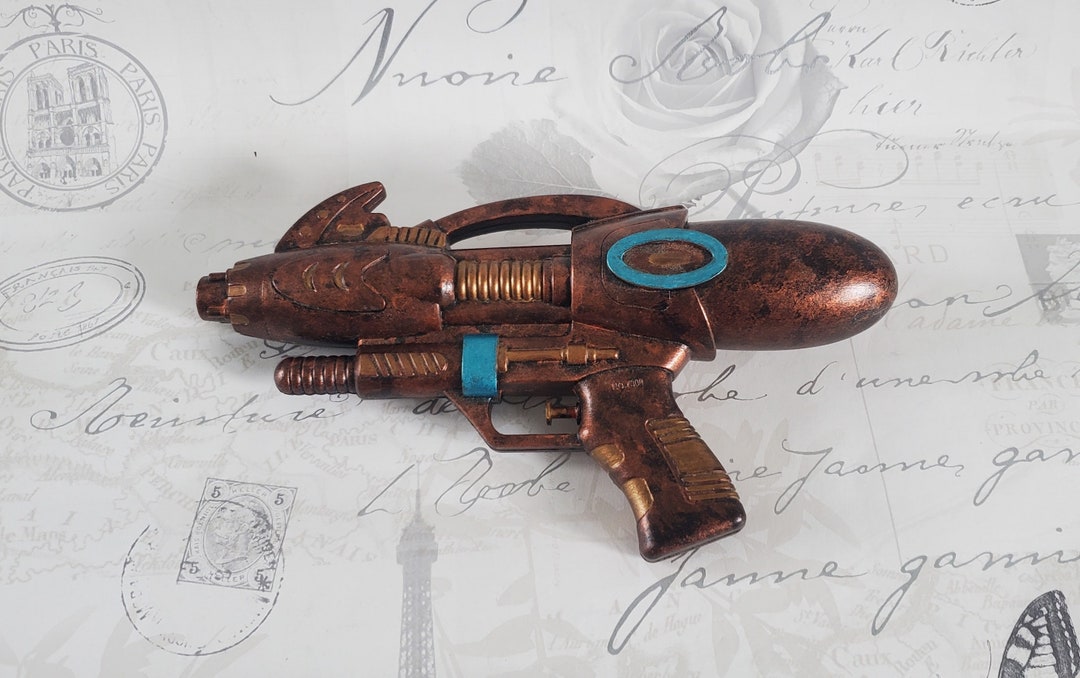 Blaster, Steampunk, Mixed Media, Steampunk Blaster, Mixed Media Blaster ...