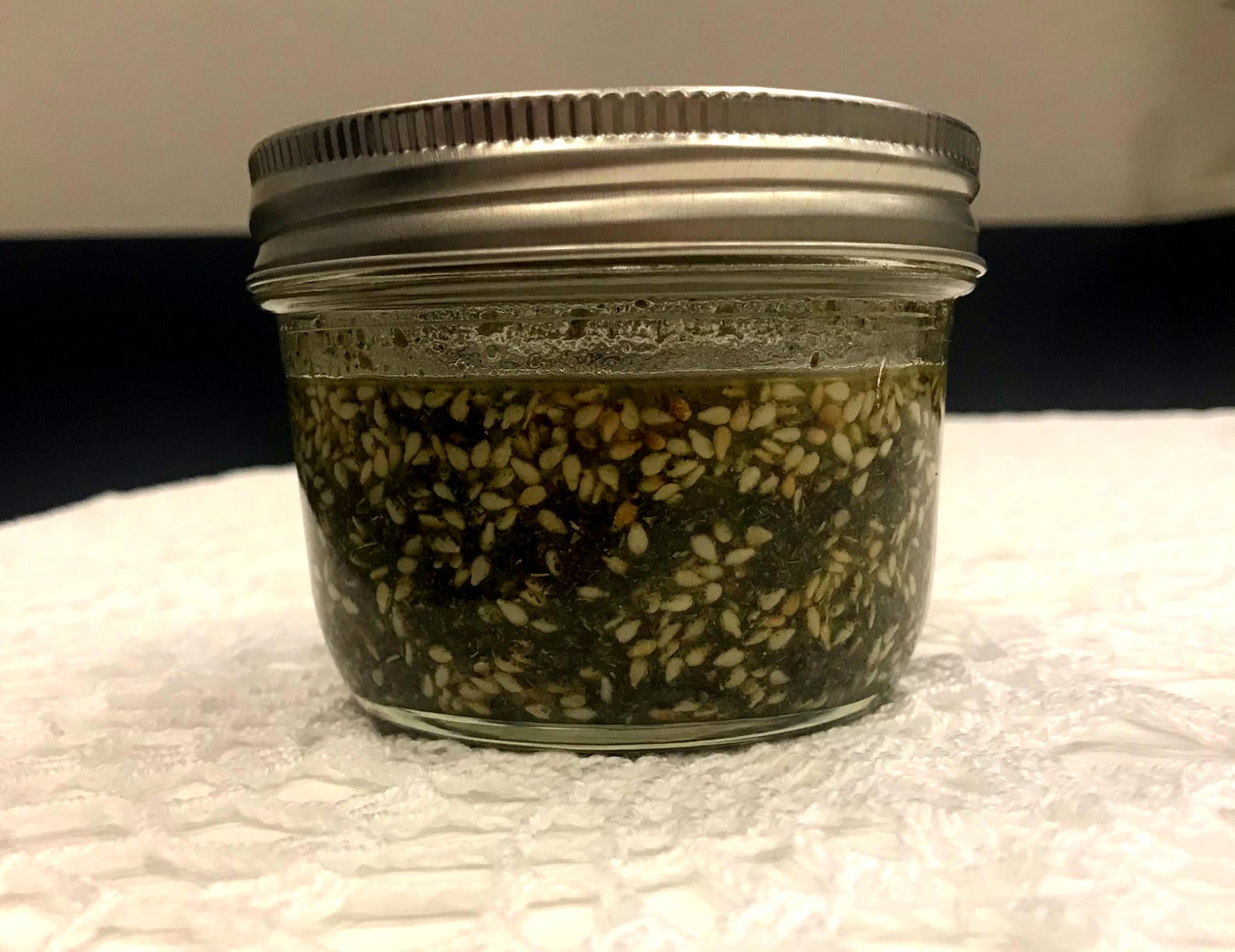 Lebanese Zaatar Dip Zaatar Sauce Zaatar Virgin Olive Oil | Etsy