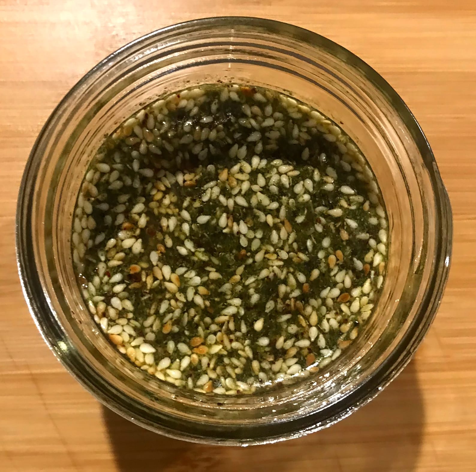 Lebanese Zaatar Dip Zaatar Sauce Zaatar Virgin Olive Oil Etsy
