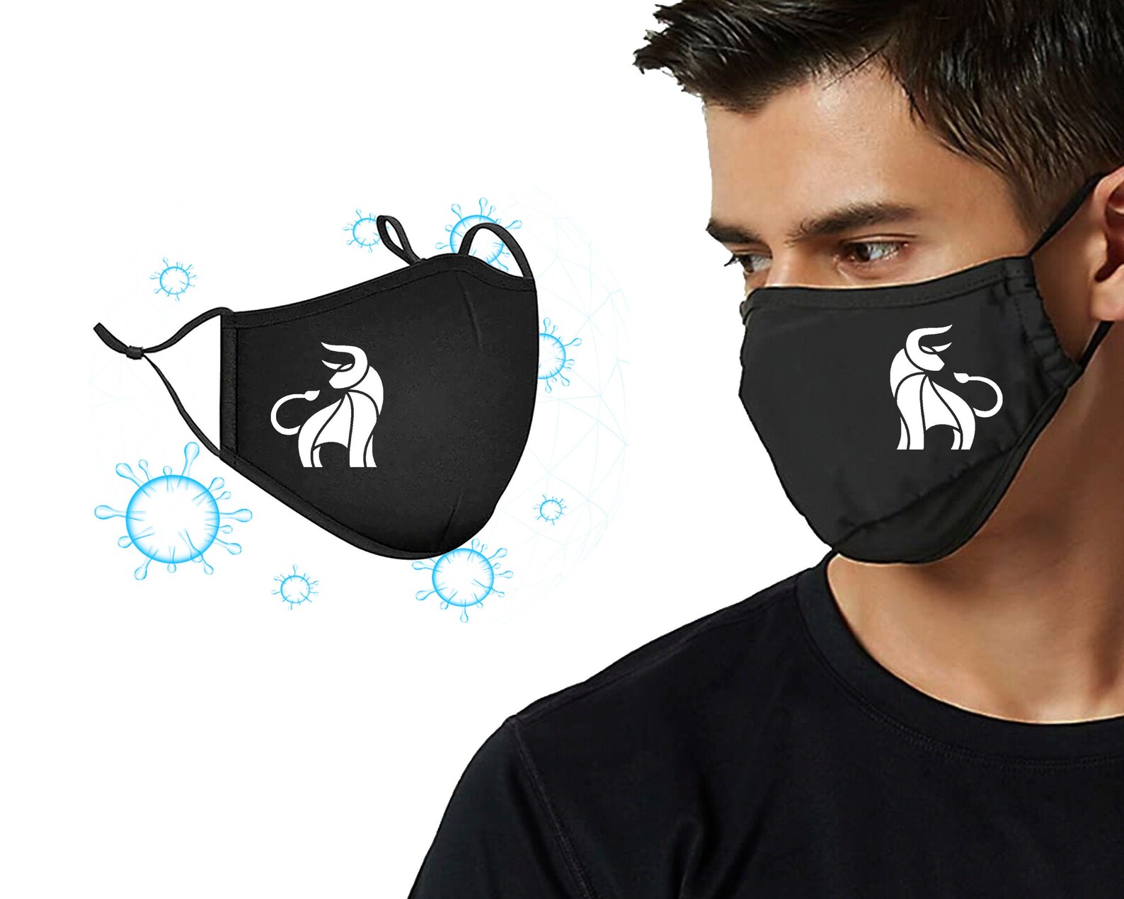 Ox face mask Bull Mask New Year MaskBest Gift mask for | Etsy