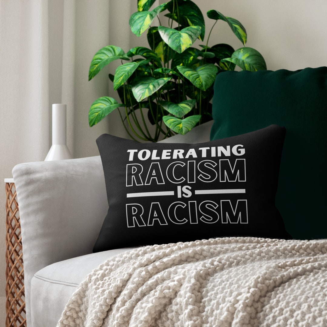Anti-racism Black Lives Matter Accent Pillow, Diversity Home Decor ...