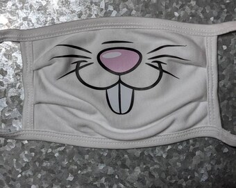Easter Bunny Mask | Etsy