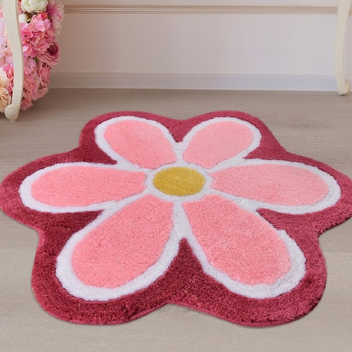 Rug Flower Rainbow Tufted Custom - Etsy