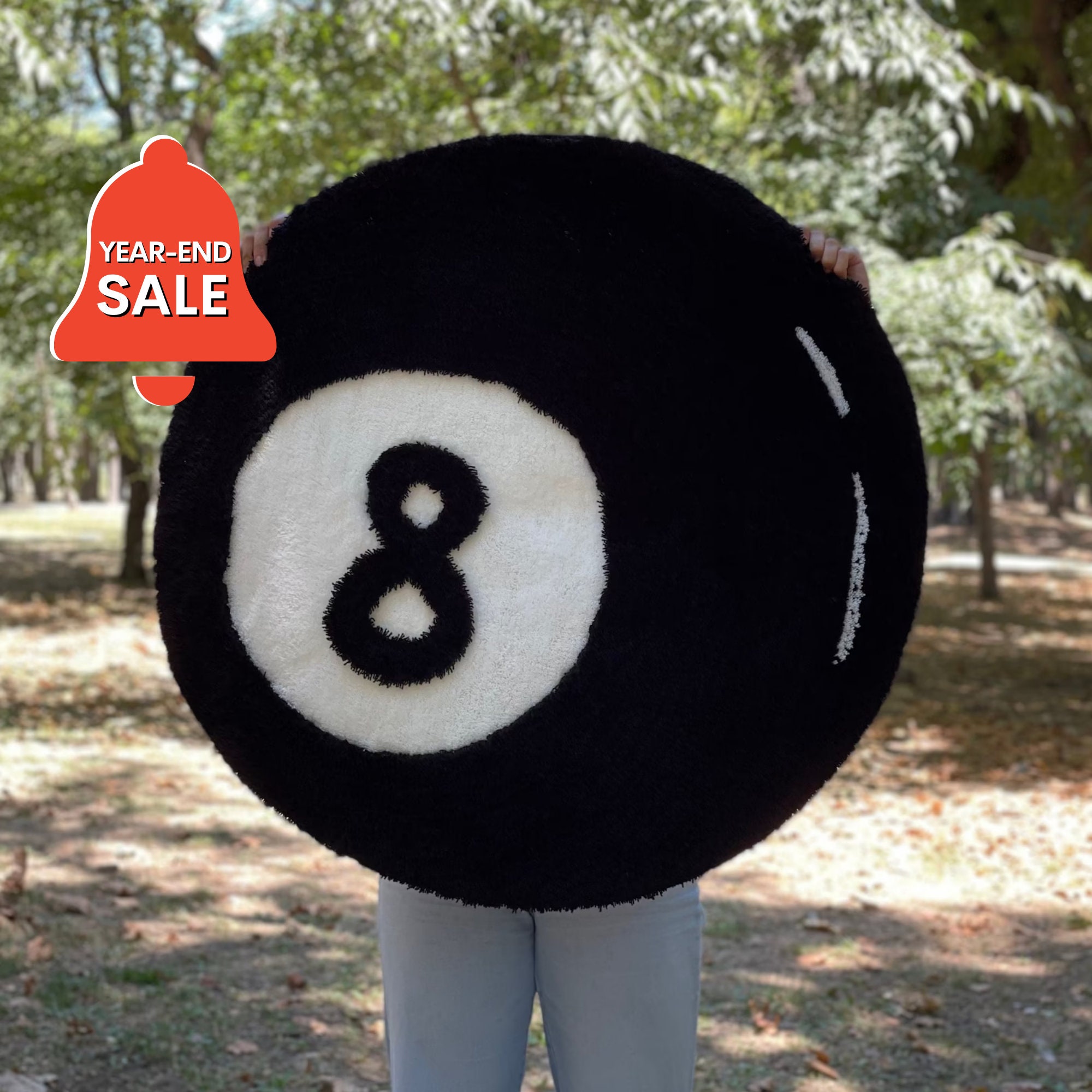 8 BALL RUG Billiards Rug Bedroom Aesthetic Rugs Minimalist - Etsy Australia