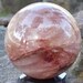 Crystal Sphere RED HEMATOID FIRE Quartz Crystal Quartz - Etsy