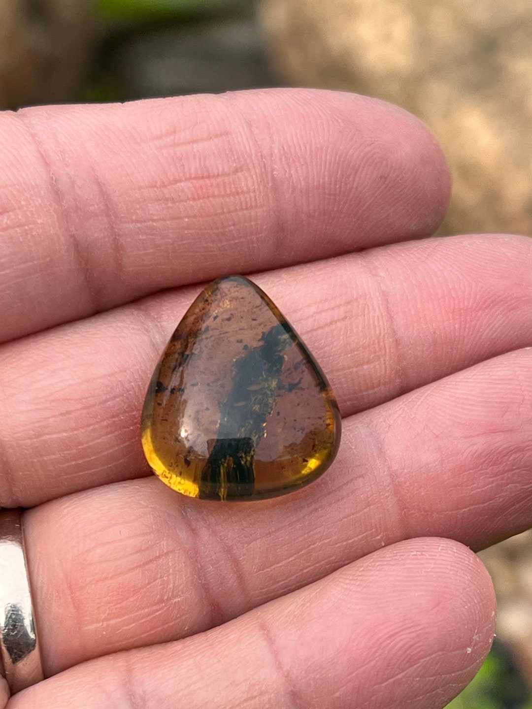 AMBER, Polished AMBER Stone, Genuine AMBER From Mexico, Healing ...