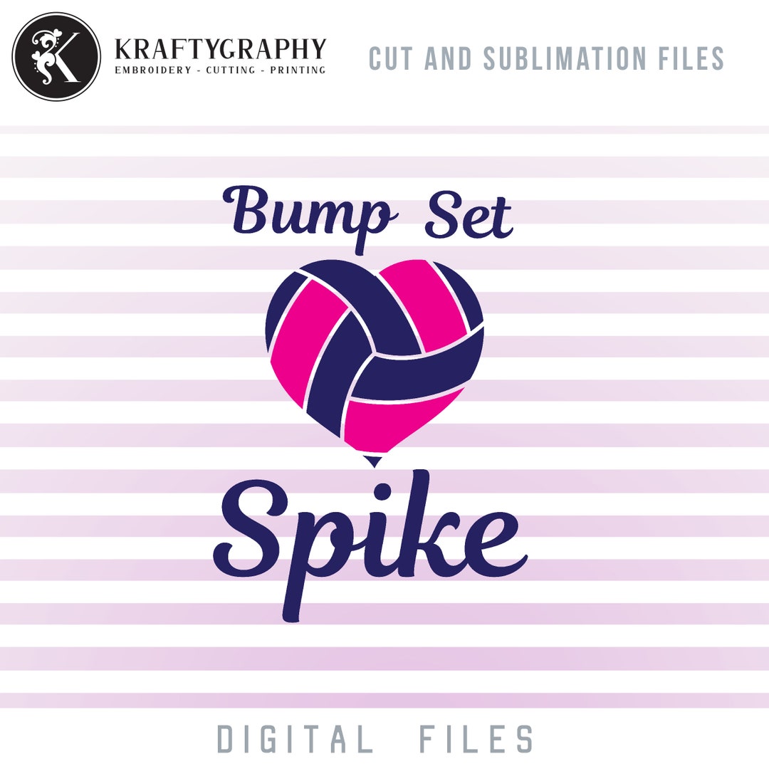 Volleyball SVG Volleyball Spike SVG Volleyball Words SVG - Etsy UK