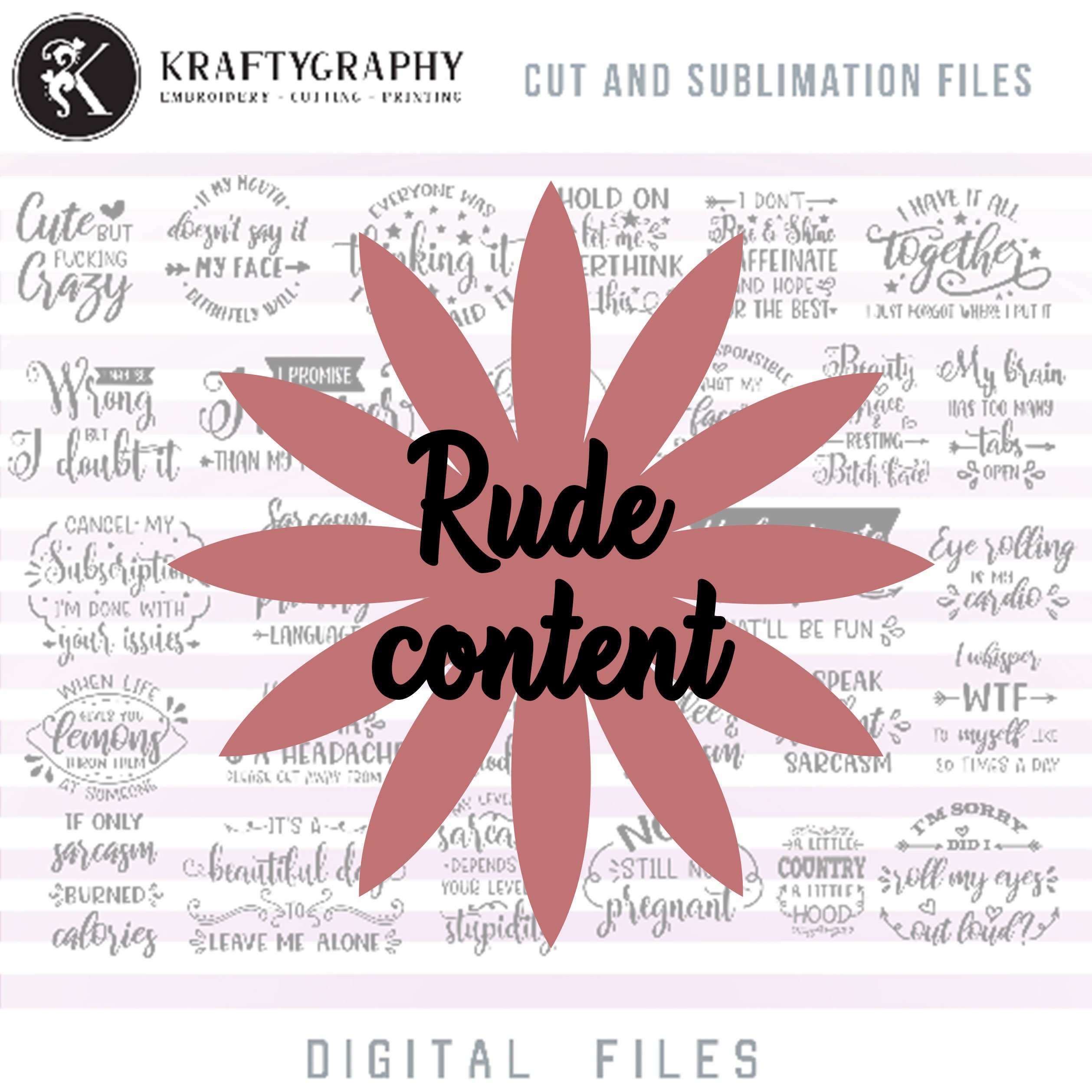 Funny Inappropriate Svg Funny Sayings Svg Bundle Funny Mom - Etsy Canada