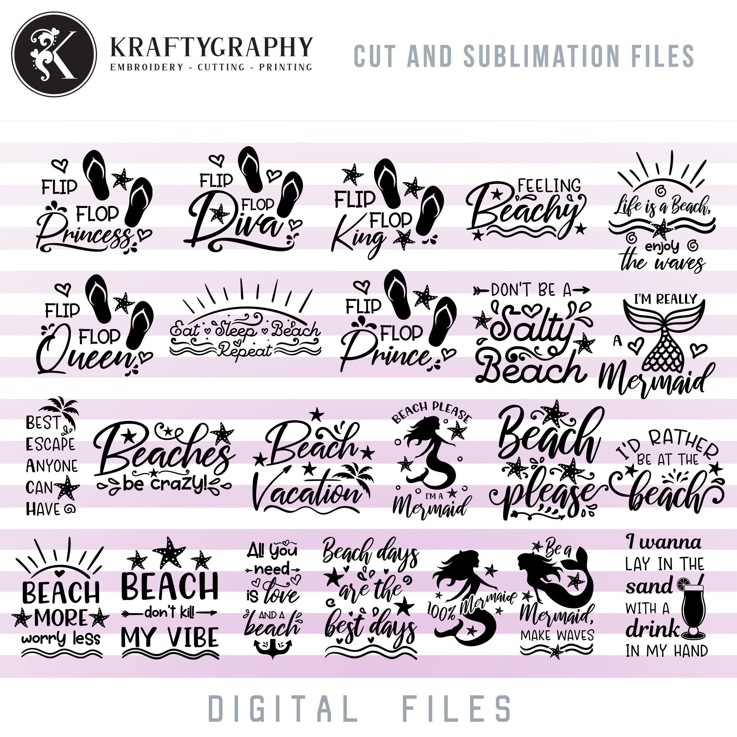 Clip Art & Image Files Papercraft Funny Cute Summer Beach Vacation Mode ...