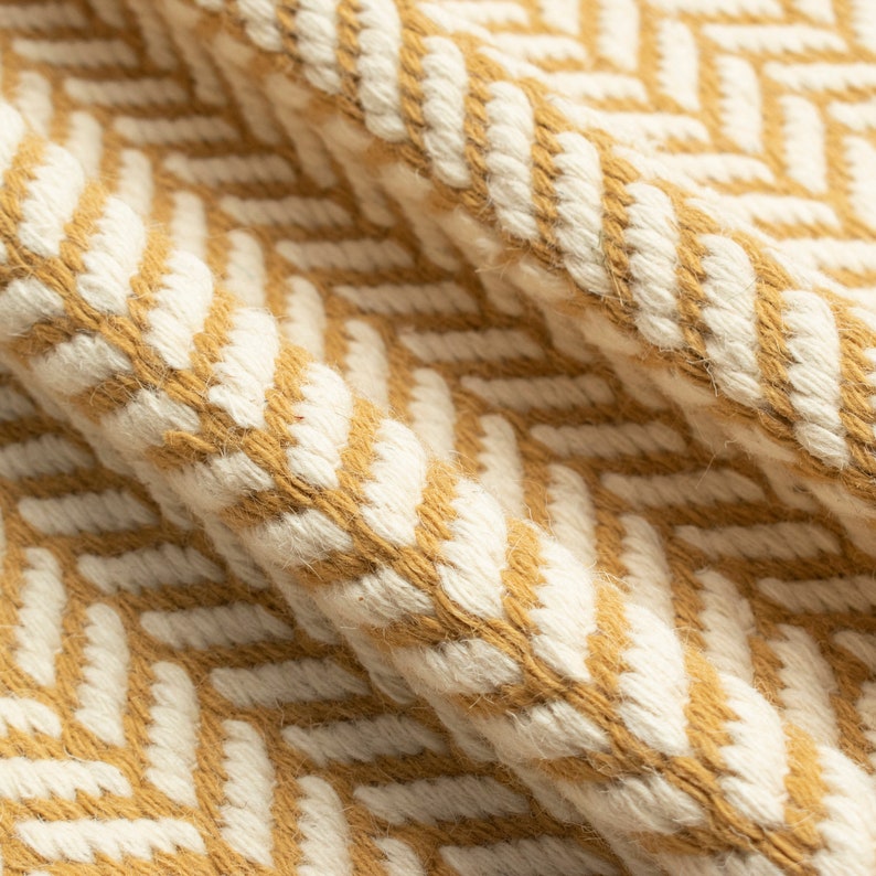 The Indoor Store Hand Woven Wool Area Rug Herringbone - Etsy