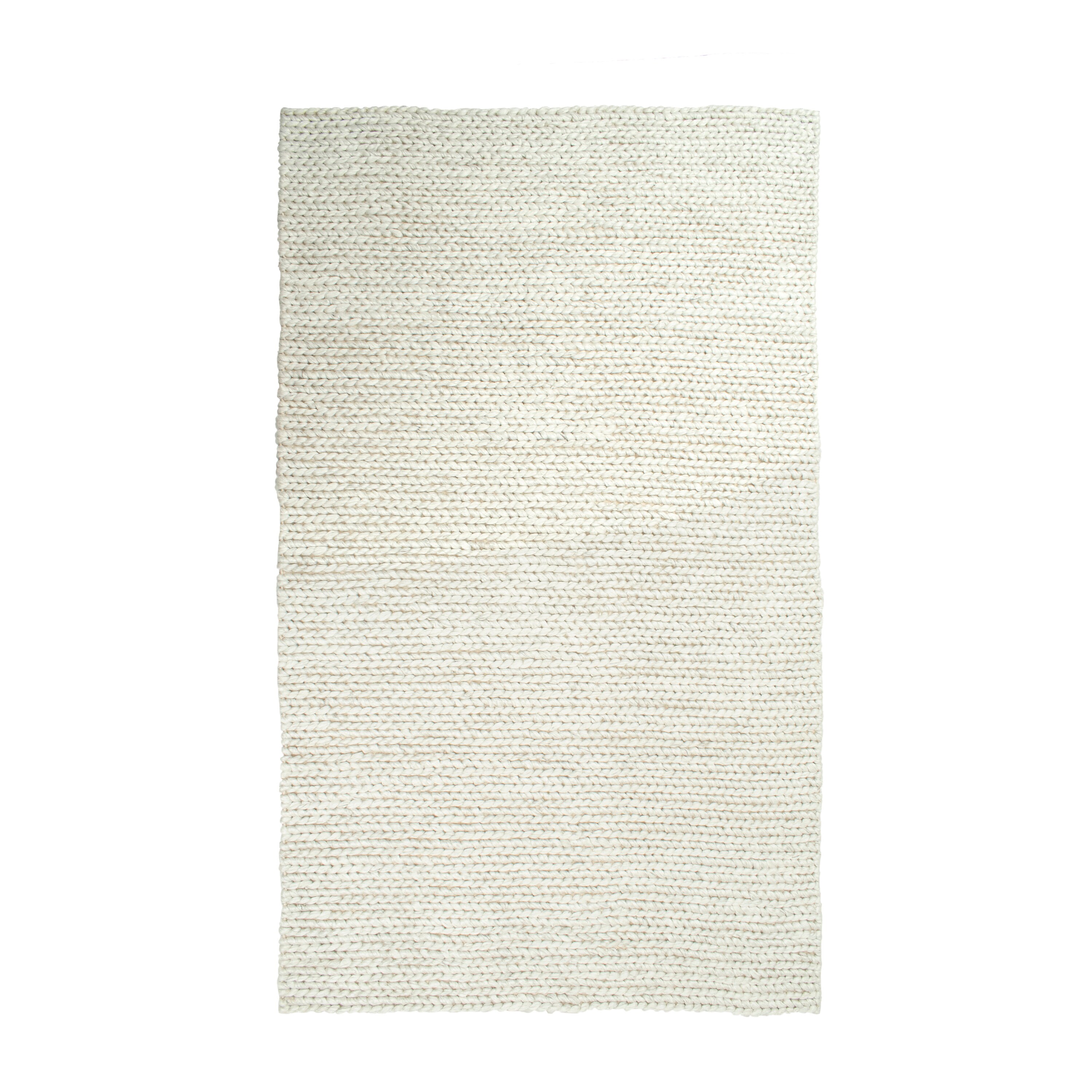 The Indoor Store Hand Knitted Chunky Wool Area Rug Textured - Etsy