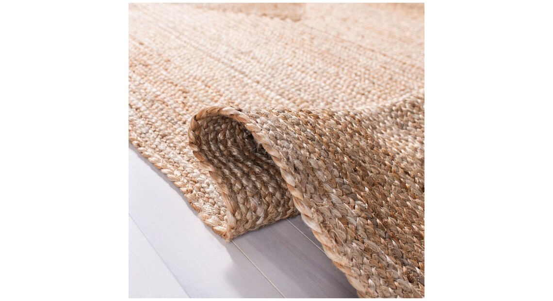 The Indoor Store Hand Braided Jute Area Rug Natural - Etsy