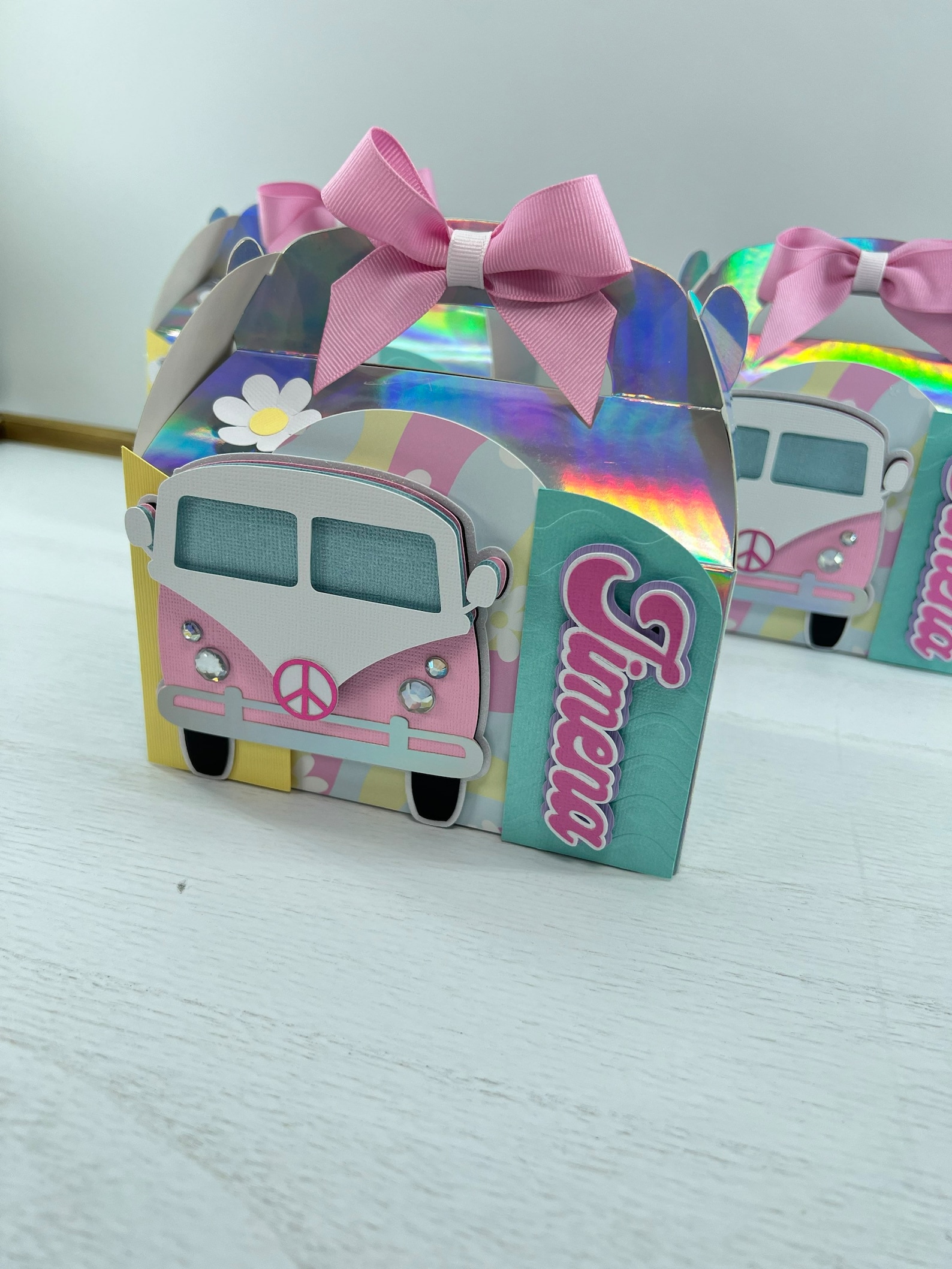 Groovy Gable Box, Groovy Party Decor, Groovy Birthday Party, Groovy ...