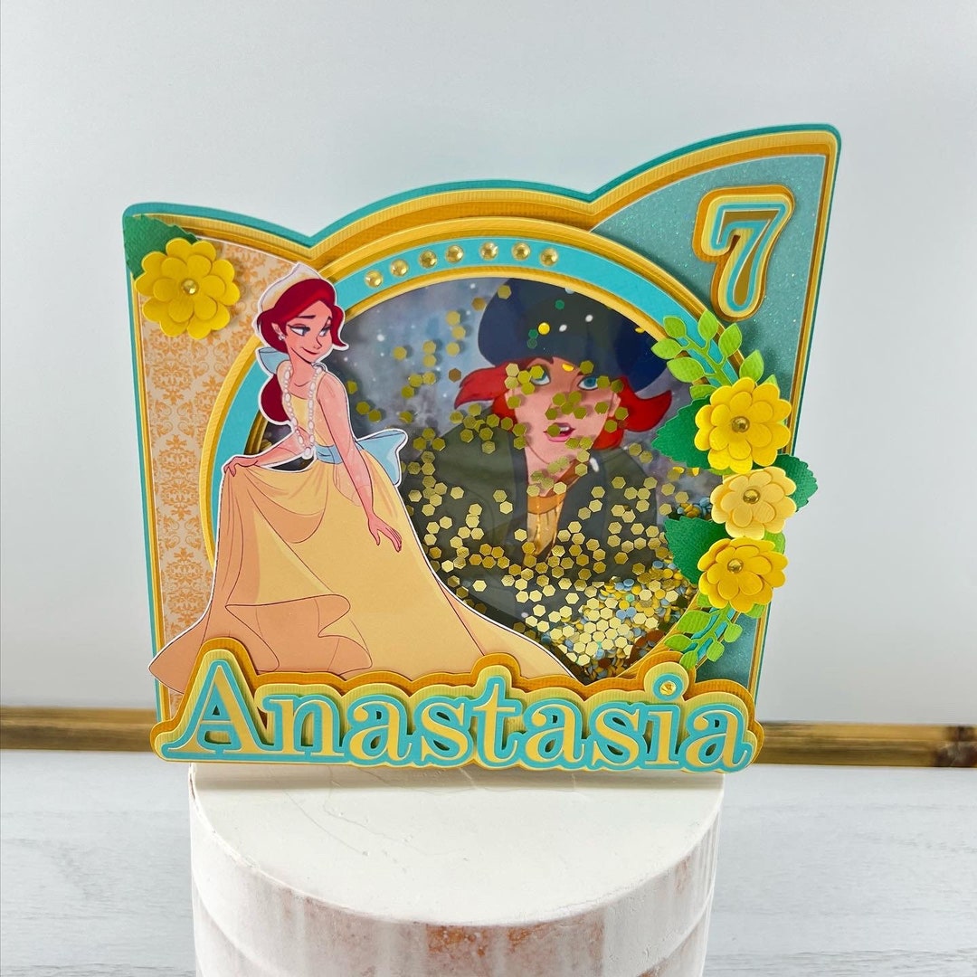 Anastasia Caketopper Anastasia Party Decor Anastasia - Etsy