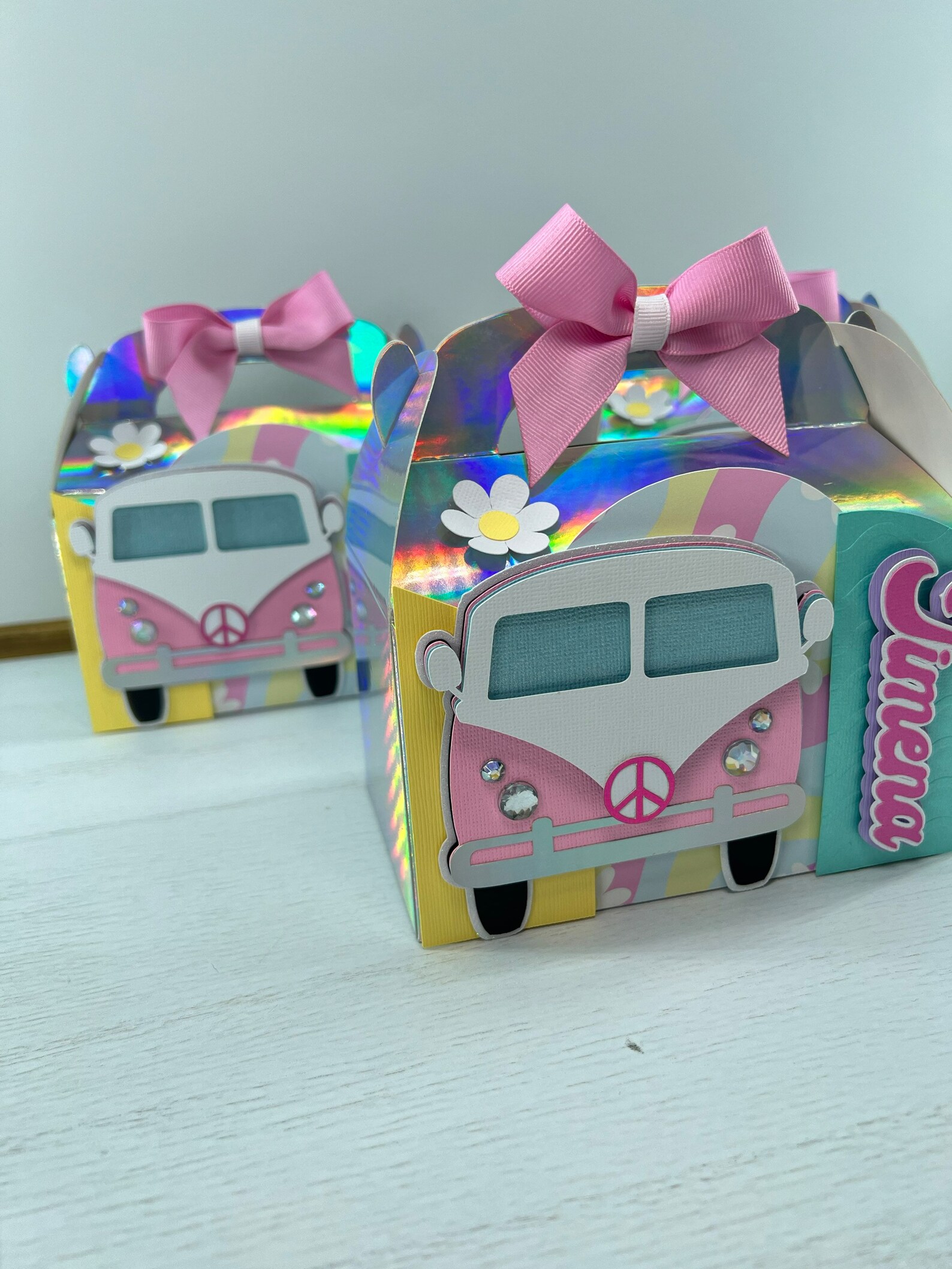 Groovy Gable Box, Groovy Party Decor, Groovy Birthday Party, Groovy ...