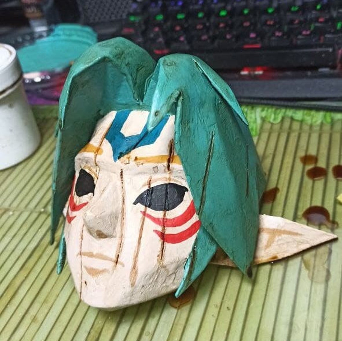 Legend of Zelda Zora Mask Replica | Etsy