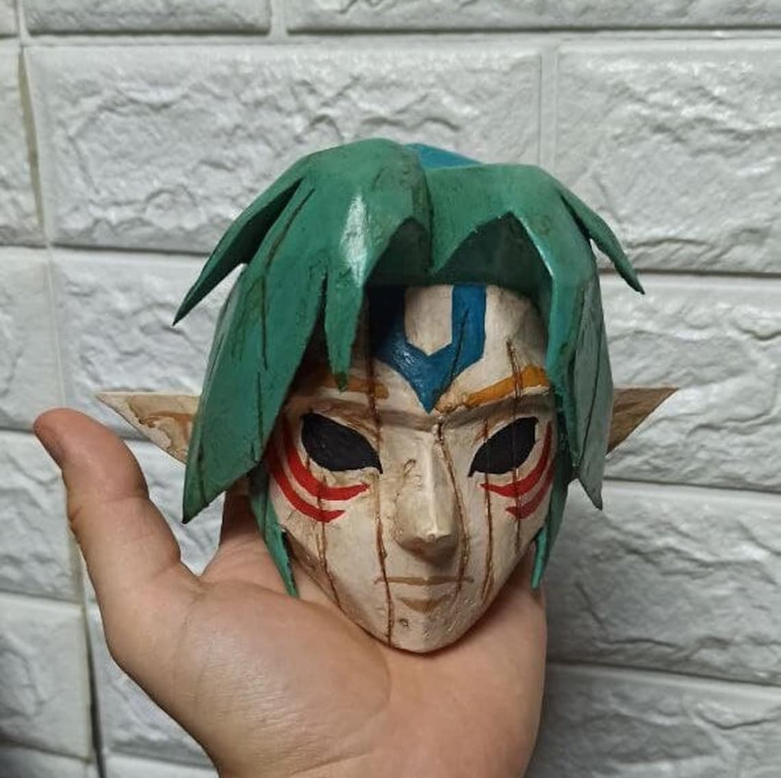 Legend of Zelda Zora Mask Replica | Etsy