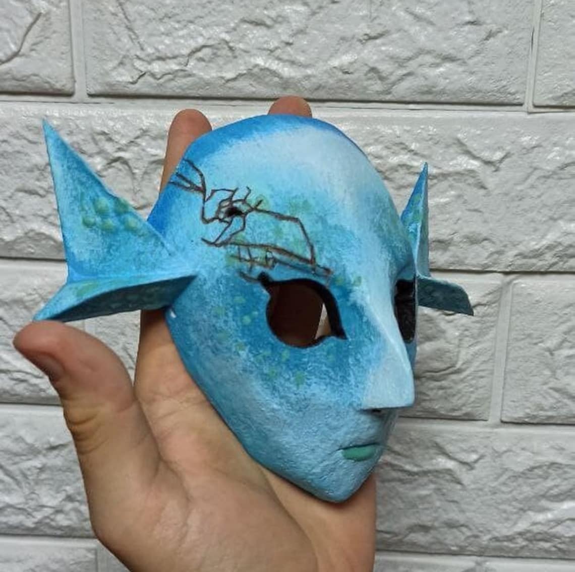 Legend of Zelda Zora Mask Replica | Etsy