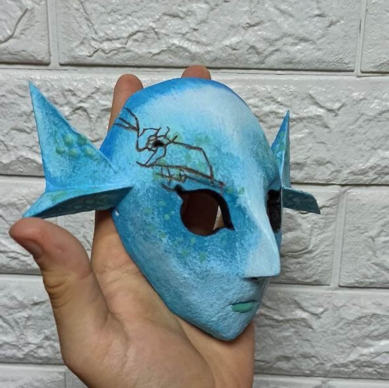 Legend of Zelda Zora Mask Replica - Etsy