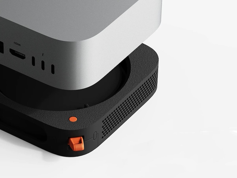 3D Printed Mac Mini M4 Base With Switch Lever | Heat Dissipation & Anti ...