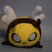 Handmade Cute Bumble Bee Plush - Etsy