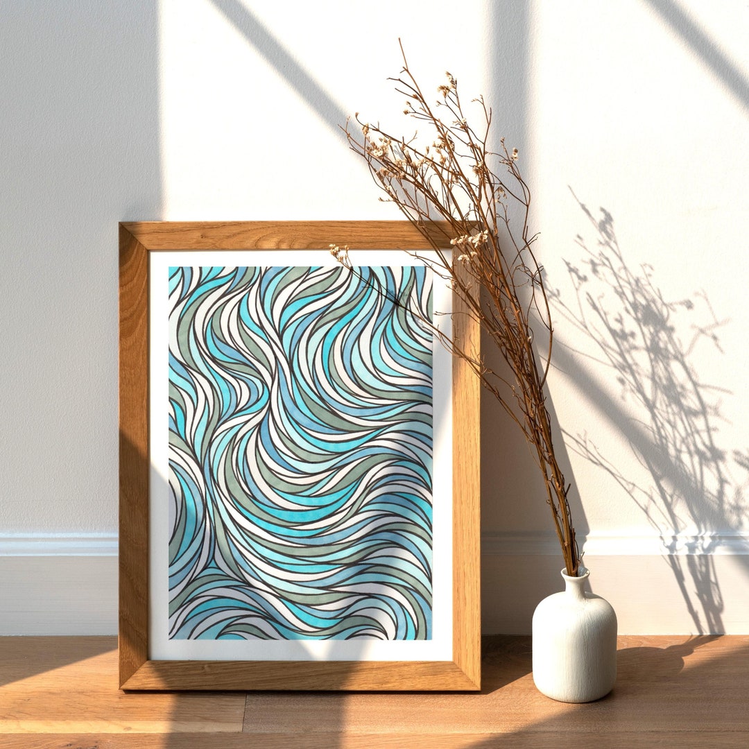 Abstract Ink Drawing - Original Artwork - Wall Art - Etsy