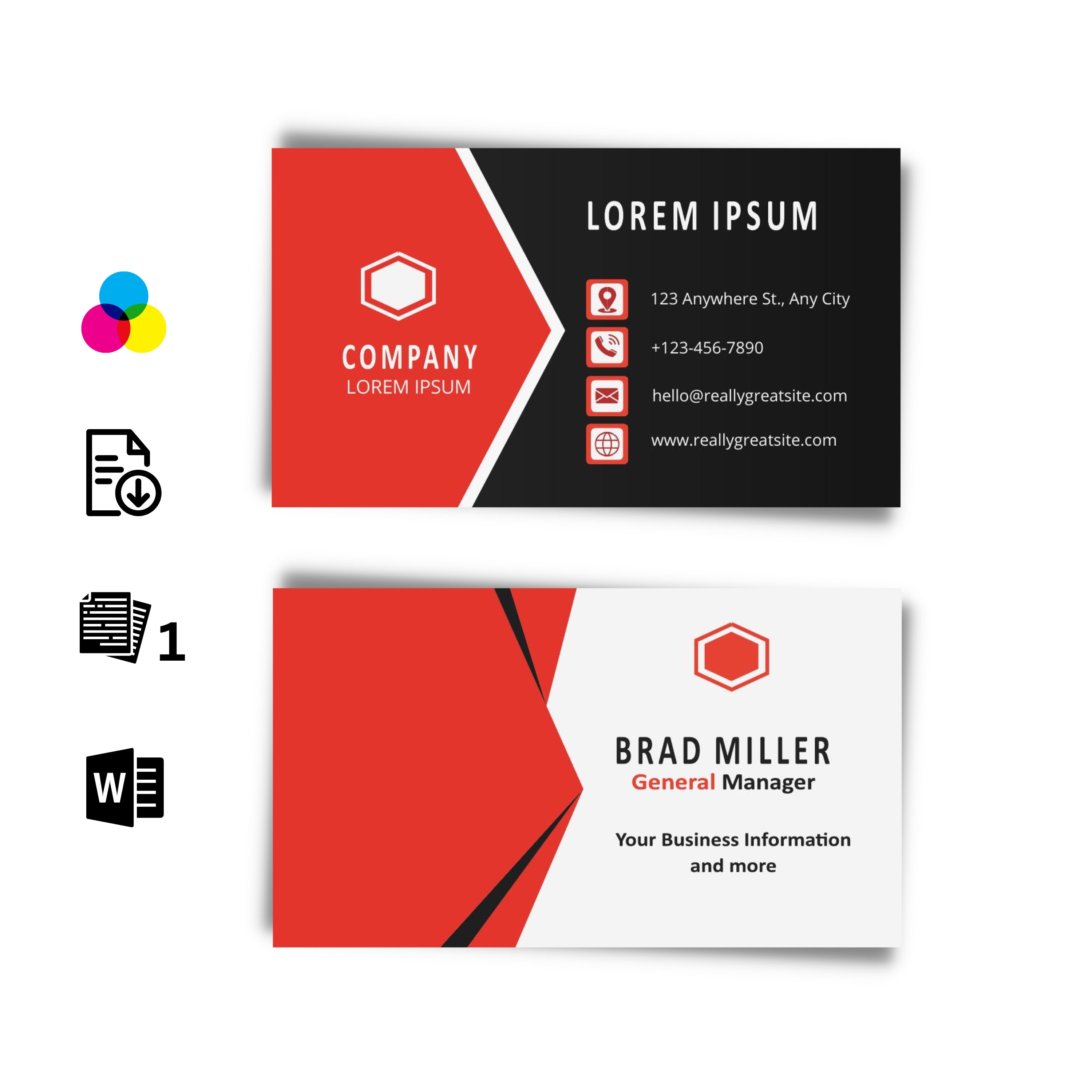 Business Card Template For Openoffice